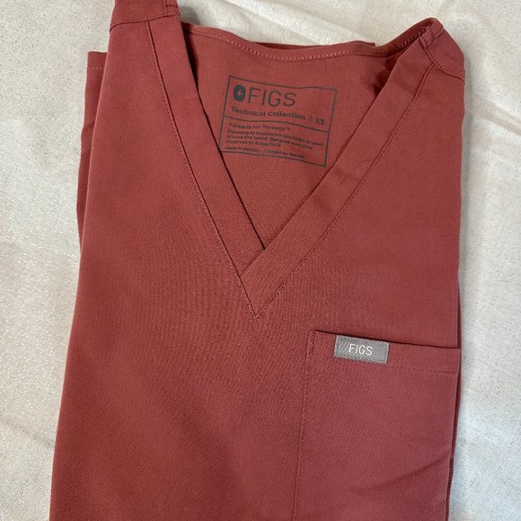 Figs | Tops | Figs Mauve Catarina Xs | Poshmark